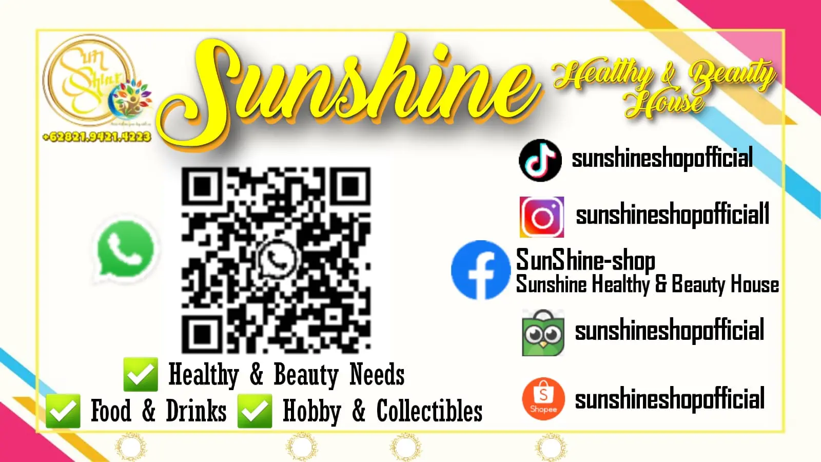 sunshine online shop